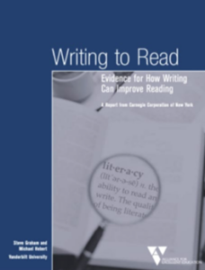 Enhance Student Writing: The Role of Reading for Writing - SRSD Online