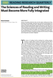 Enhance Student Writing: The Role of Reading for Writing - SRSD Online